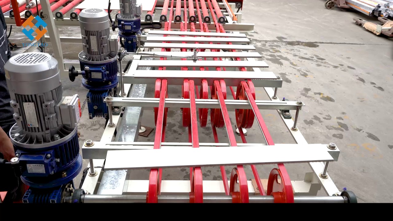 automatic two head tile cutting machine & tile bullnose machines - YouTube