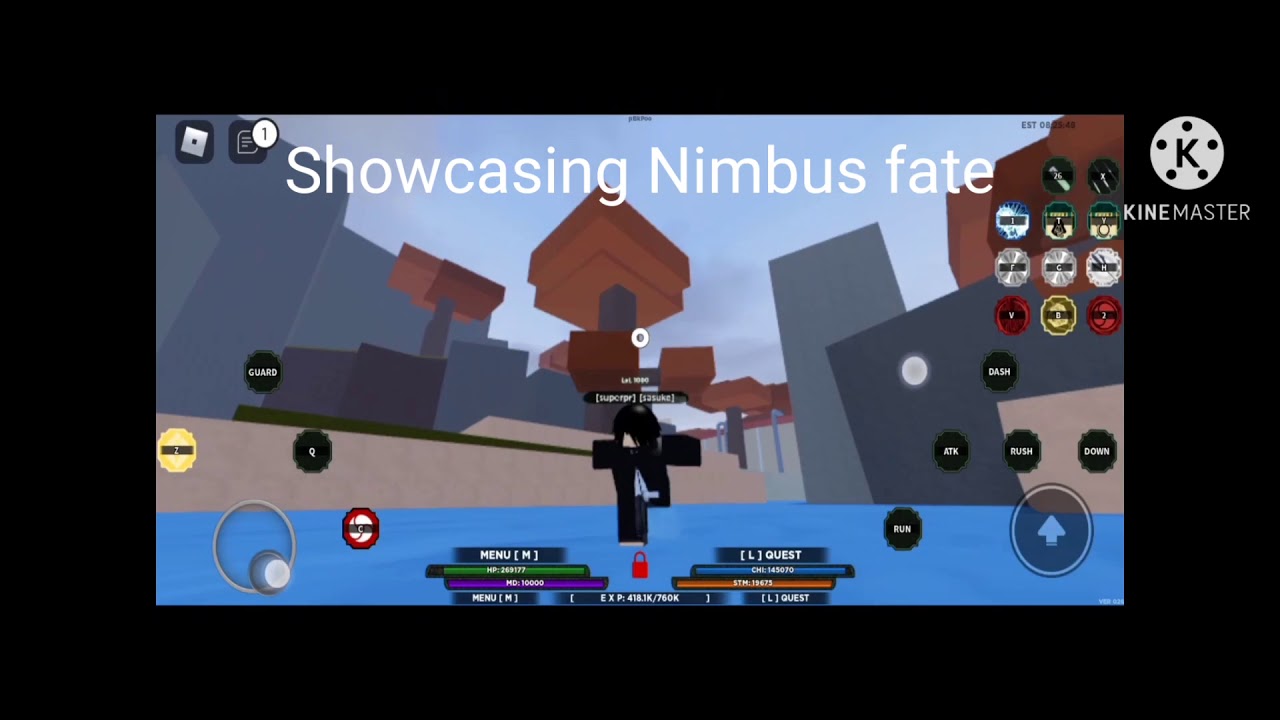 shindo life clay+haze fate+nimbus fate showcase and location - YouTube