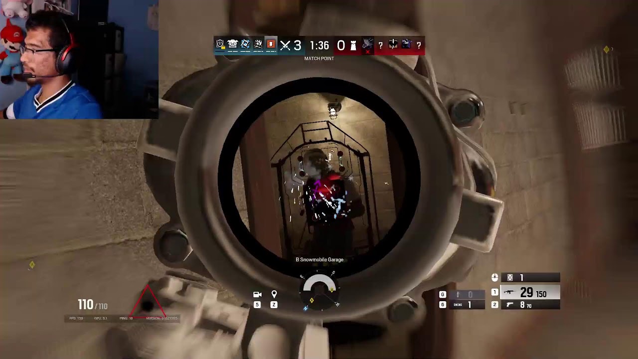 siege champ tries bodycam (first time) - YouTube