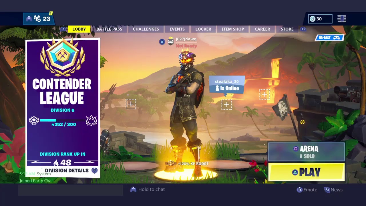 Fortnite Arena Contender Division 6 | Champions League - YouTube