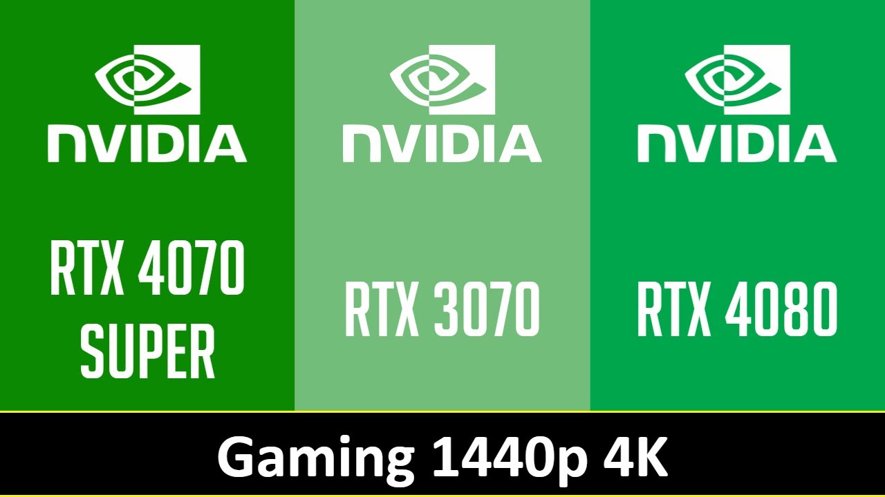 RTX 4070 SUPER vs RTX 3070 vs RTX 4080 - YouTube