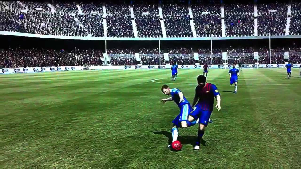 FIFA 12 worst tackle ever (HD) - YouTube