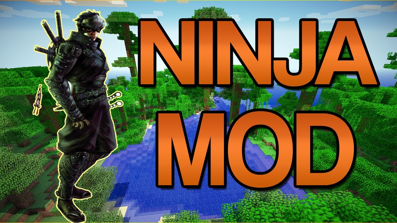 Minecraft Mod Review - Ninja Weapons Mods 1.6 - Mod Spotlight - YouTube