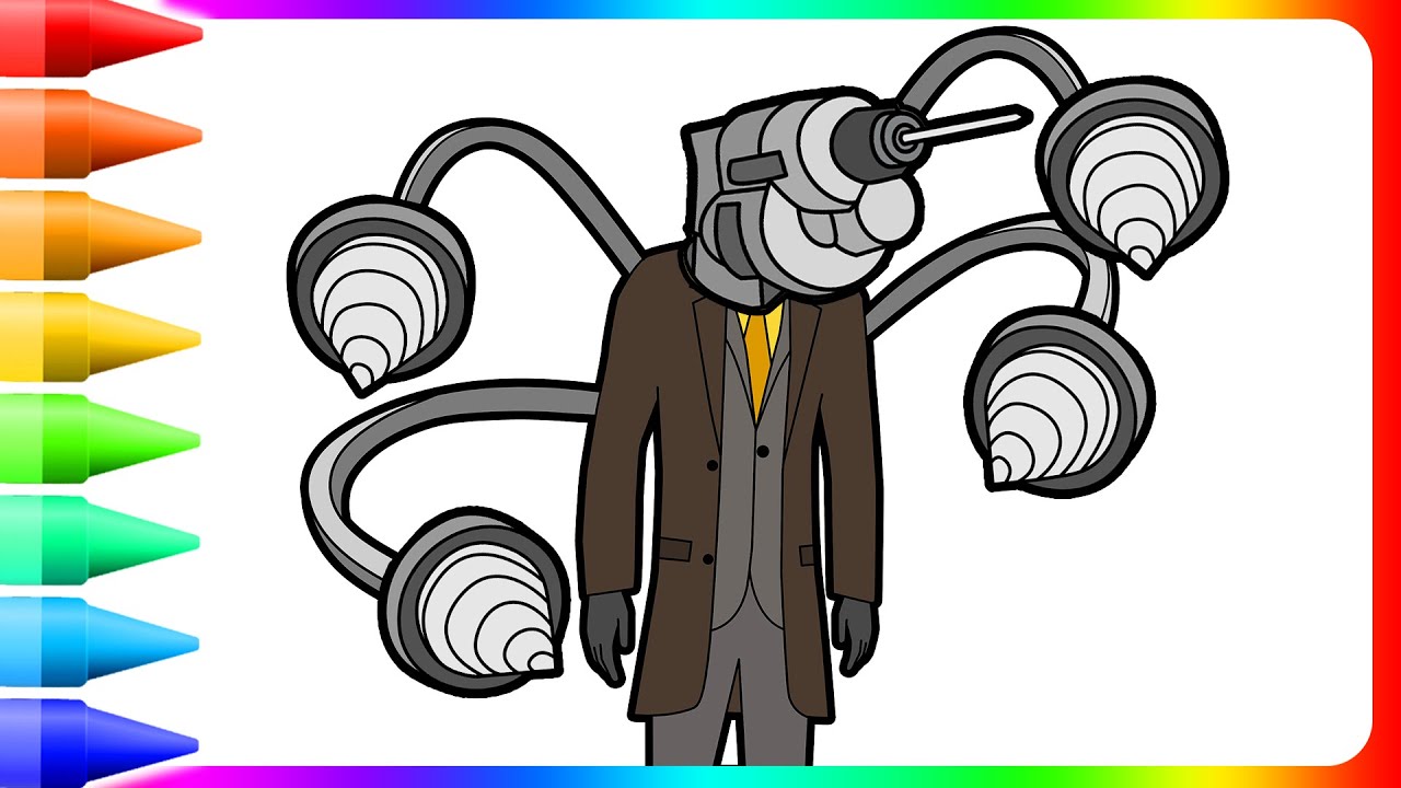 How to Draw DRILL MAN - Skibidi toilet Multiverse - YouTube