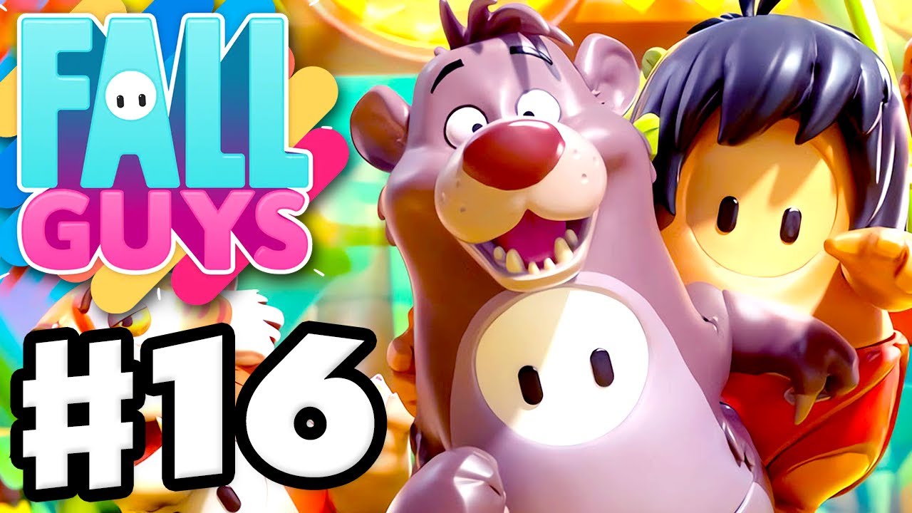 Jungle Book and Customs! - Fall Guys - Gameplay Part 16 - YouTube