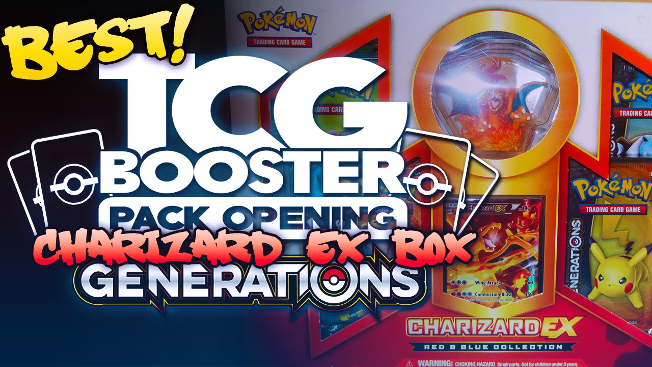 The BEST Charizard EX Collection Box Opening EVER!!! (Pokemon Red ...
