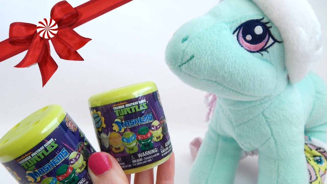 Minty's Blind Bags #6 - Teenage Mutant Ninja Turtle Mashems - YouTube