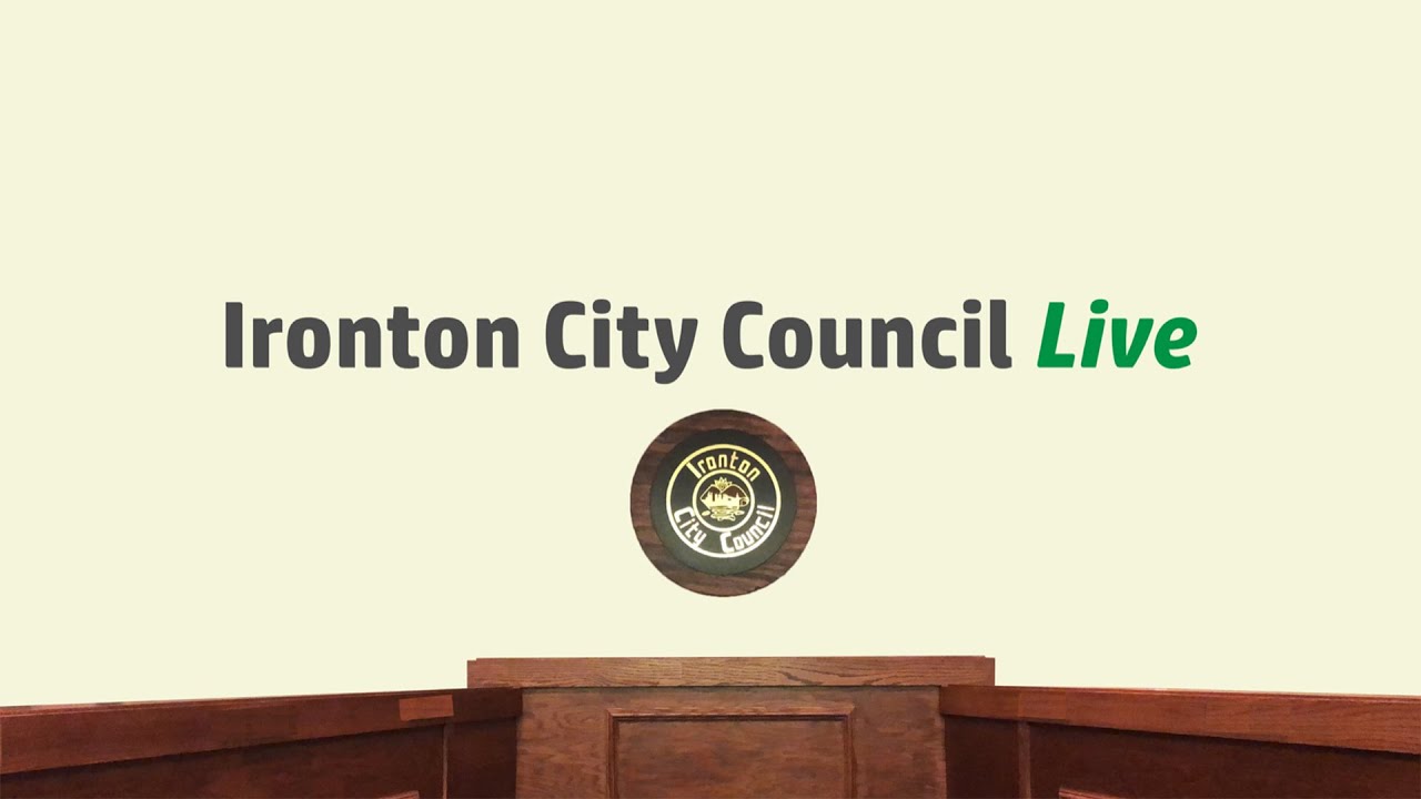 Ironton City Council Meeting; Monday, November 21, 2022. - YouTube