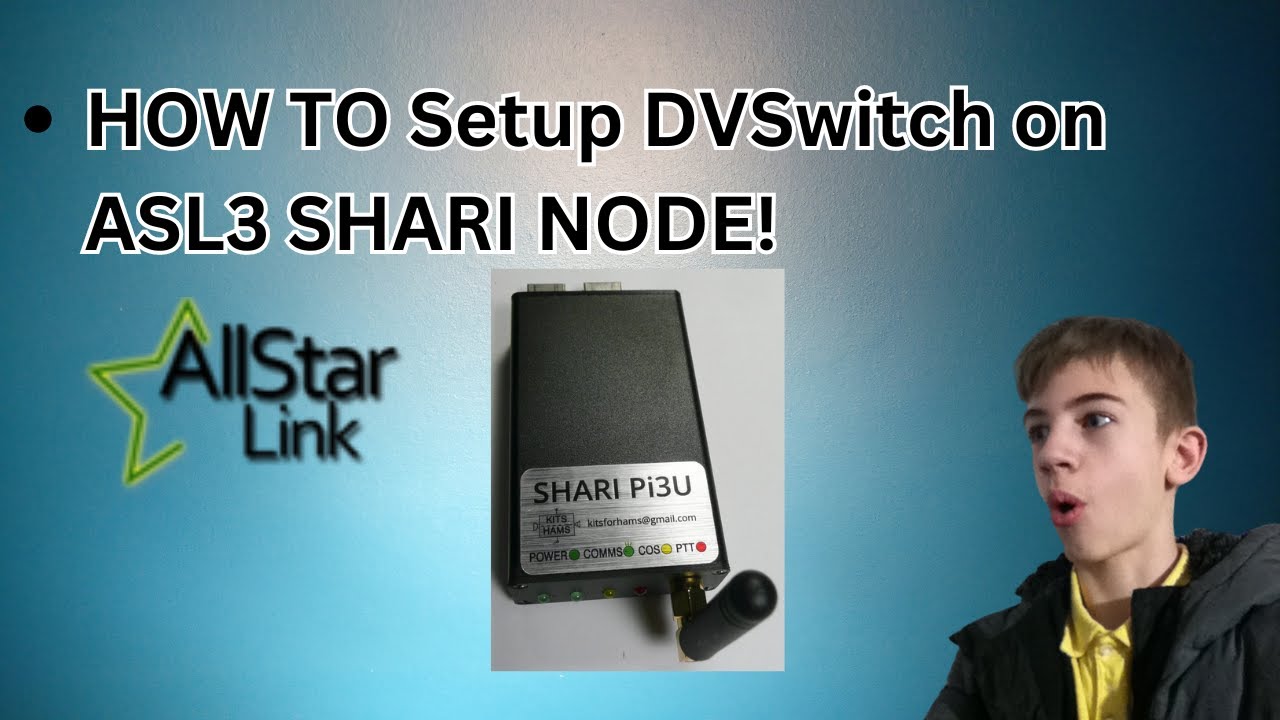 DVSwitch on ASL3 - Make your own clearnode! Debian 12 DVSwitch Install ...