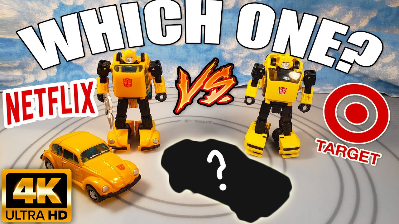 Transformers WFC NETFLIX BUMBLEBEE vs Buzzworthy Worlds Collide Target ...