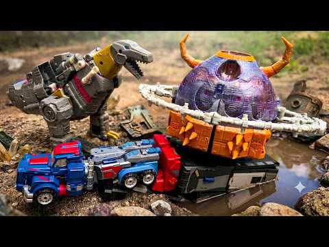 Rescue UNICRON Eating Transformers Legacy Evolution Armada Optimus Prime & Studio Series 86 Grimlock