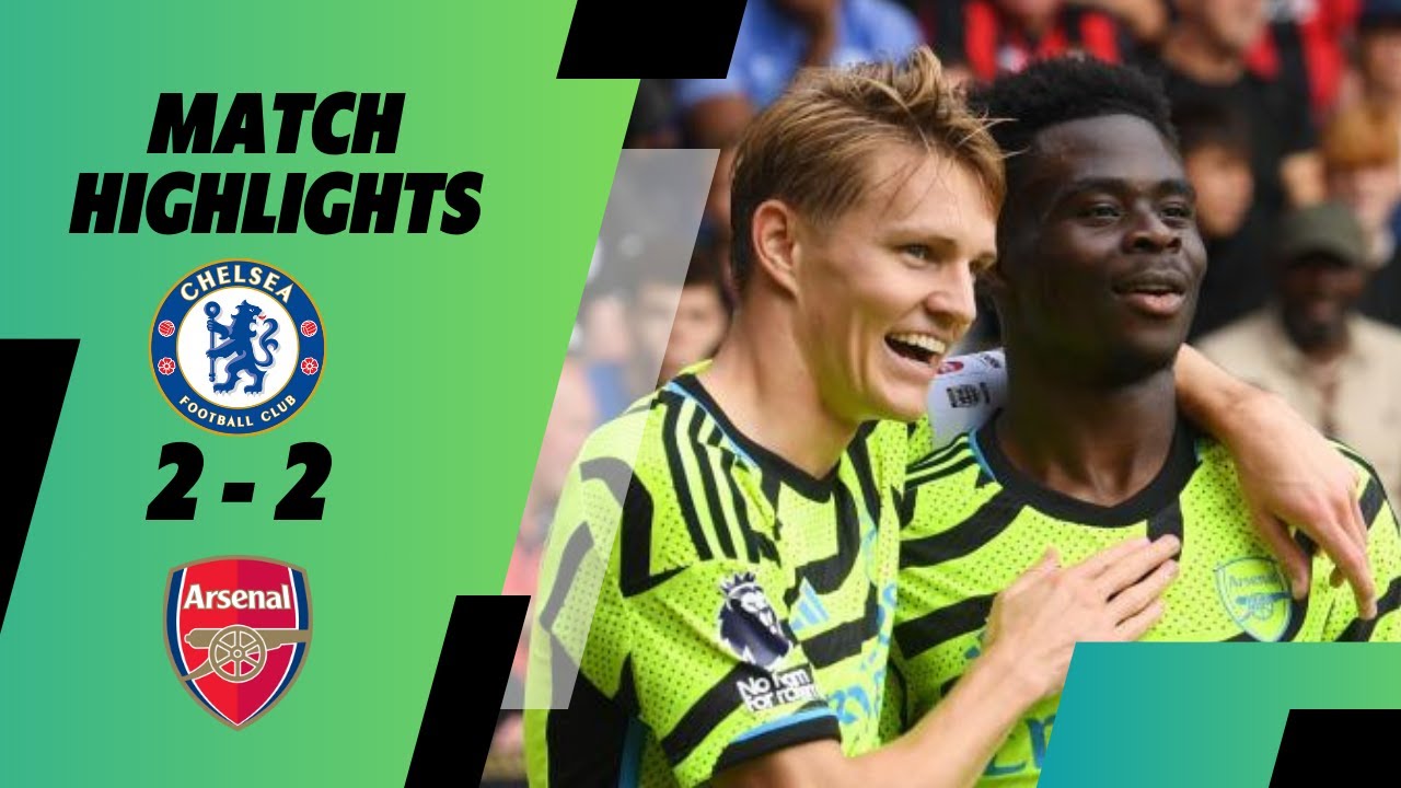 Chelsea vs Arsenal - Full match video highlights(21 October 2023 ...