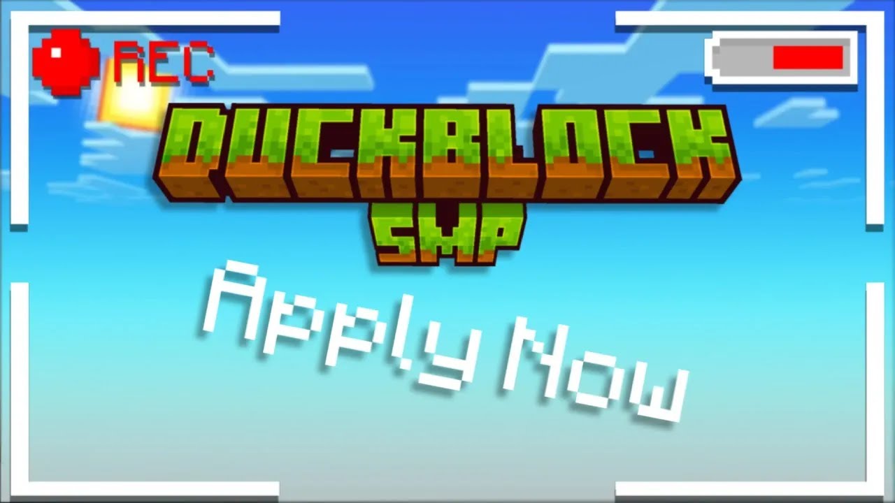 We Made Minecraft's Most Fun SMP **Applications Open** - YouTube