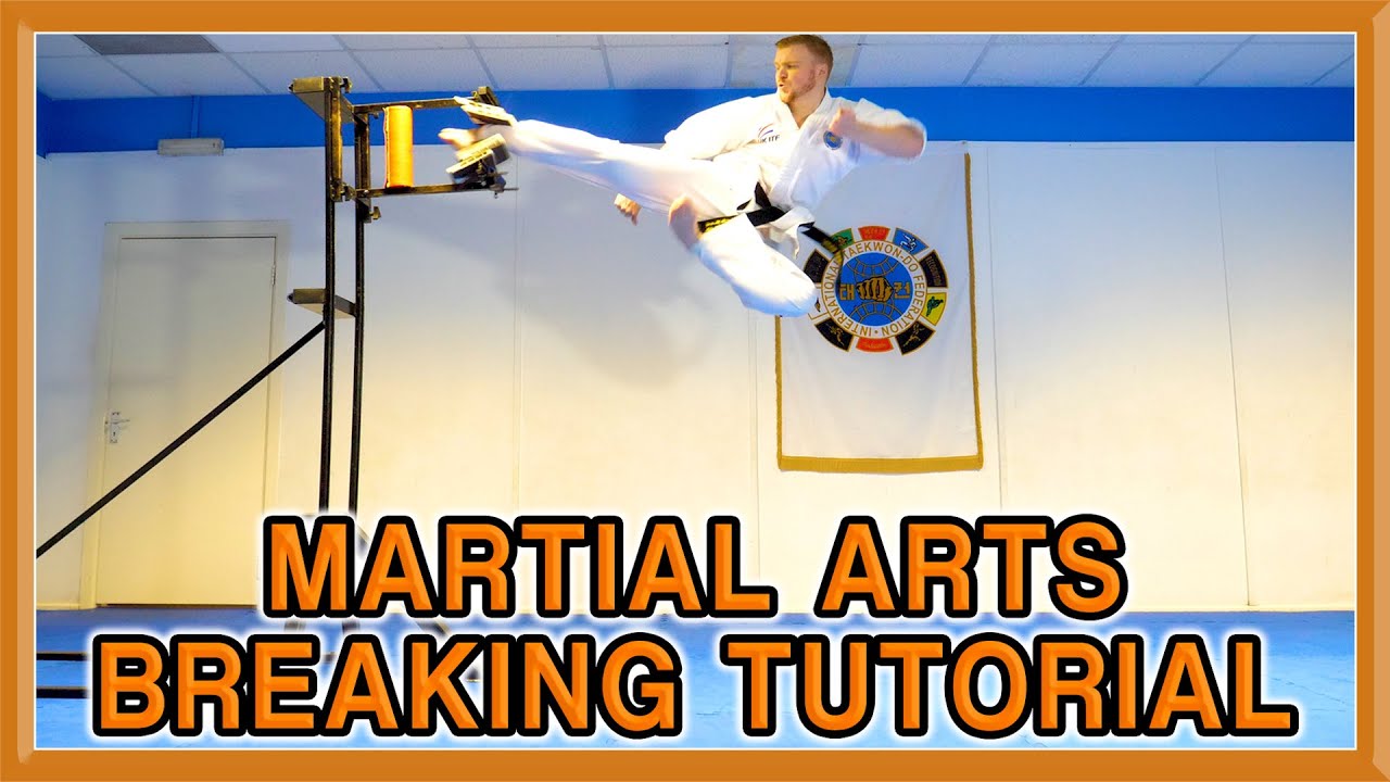 Martial Arts Breaking Tutorial | How to Break | Ginger Ninja Trickster ...