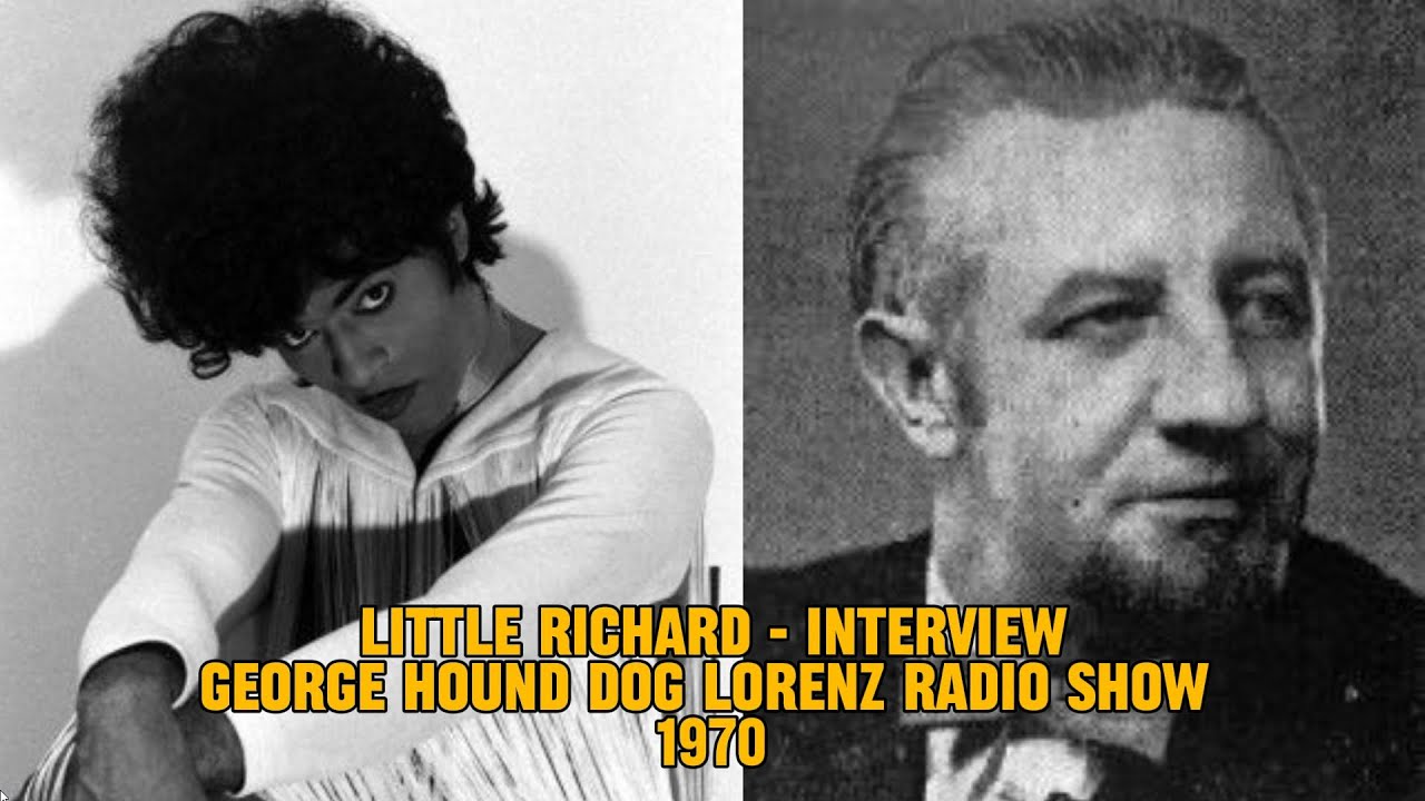 Little Richard - Interview (George "Hound Dog" Lorenz Radio Show 1970 ...