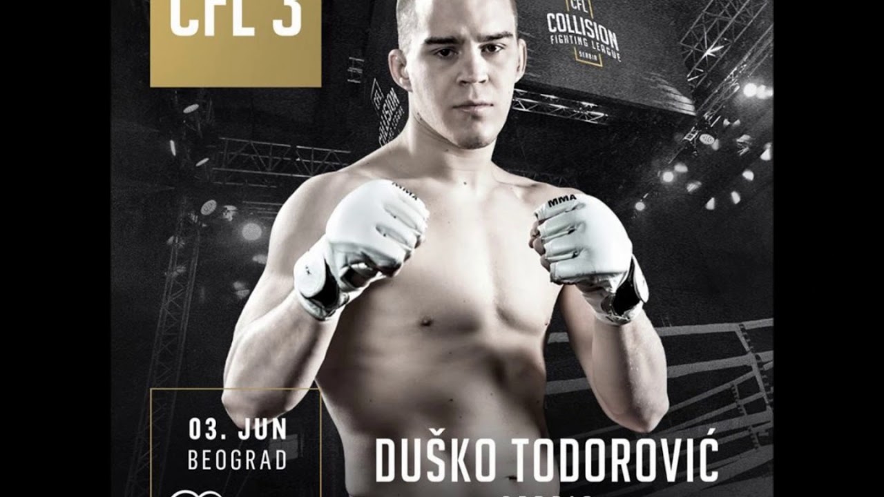 Dusko Todorovic (Secutor Team) - Dangerous injury in an MMA match - YouTube