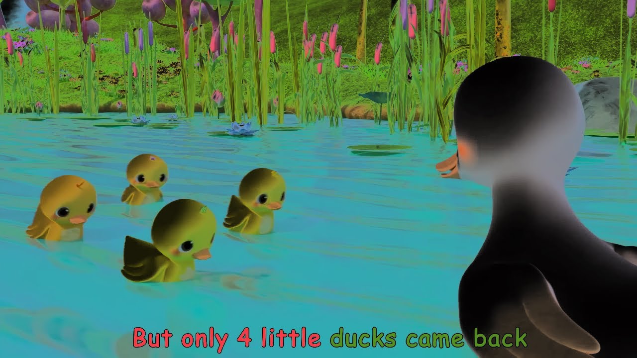Four Little Duck Came Back Clips Effects//Preview 2 Effects - YouTube