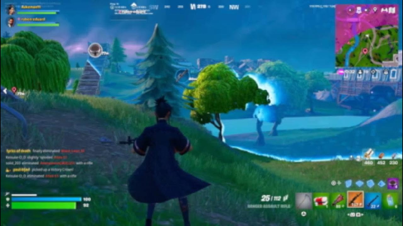 Minigun is terug in Fortnite reload!!! - YouTube