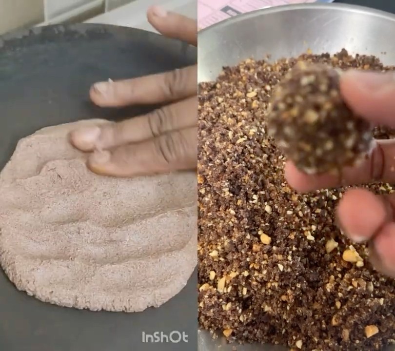ராகி சிமிலி உருண்டை (Ragi Simili Urundai)#Healthy snacks for kids# ...