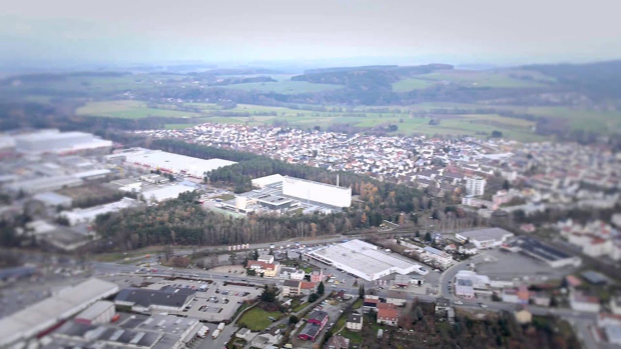 Weiden i.d.Opf aus der Luft - YouTube