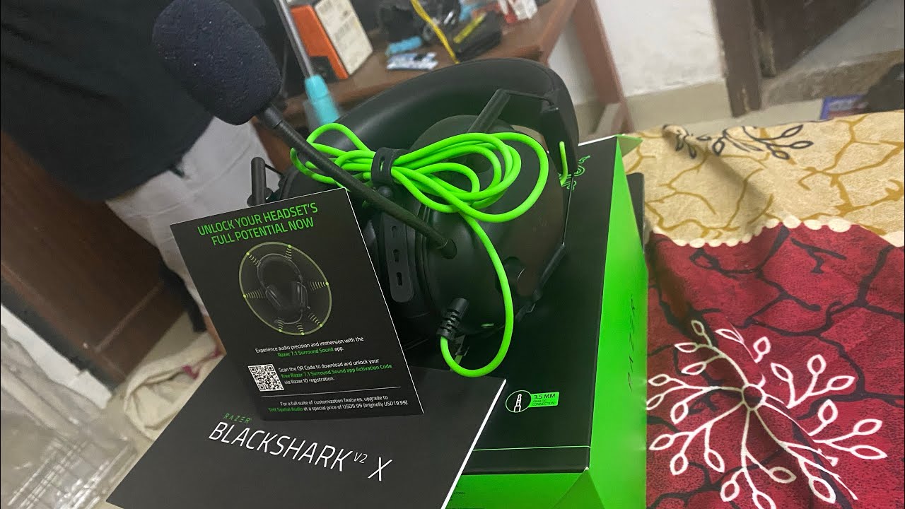 UNBOXING BLACKSHARK V2 X #razer #hedphone #top10headphone - YouTube