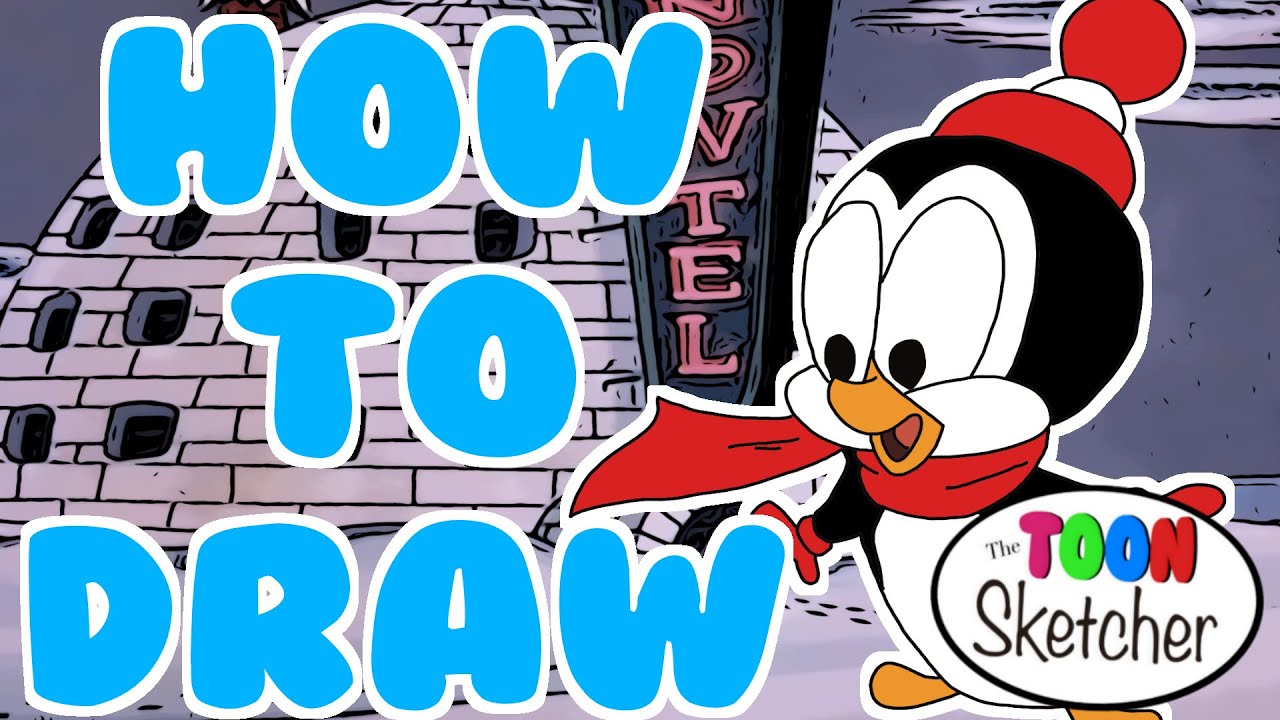 How to draw Chilly Willy who first appeared in 1953 - Version 2 - YouTube