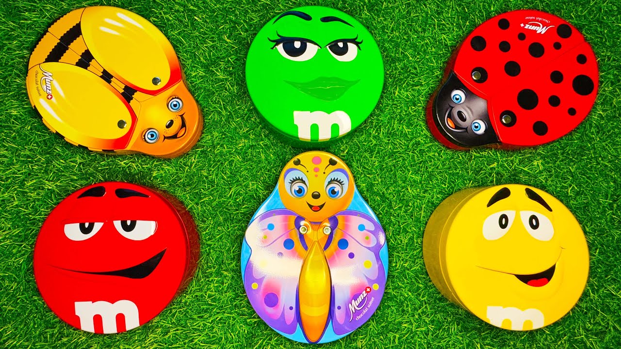 Satisfying Video | How to Unboxing Vibrant M&M'S and Munz Chocolate ...