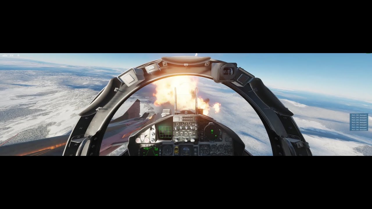 crazy dogfight merge kills (DCS) - YouTube