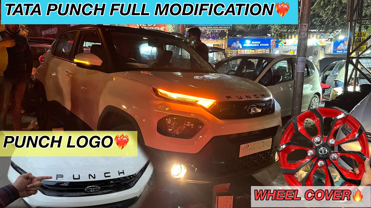 Tata Punch Accomplished Modified🔥 Punch Pure modified🔥 Punch Pure to ...