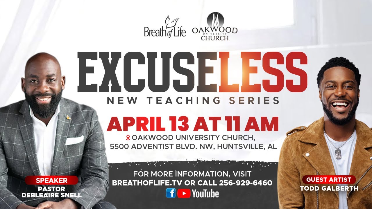 ExcuseLess Series Launch | Pastor Debleaire Snell - YouTube