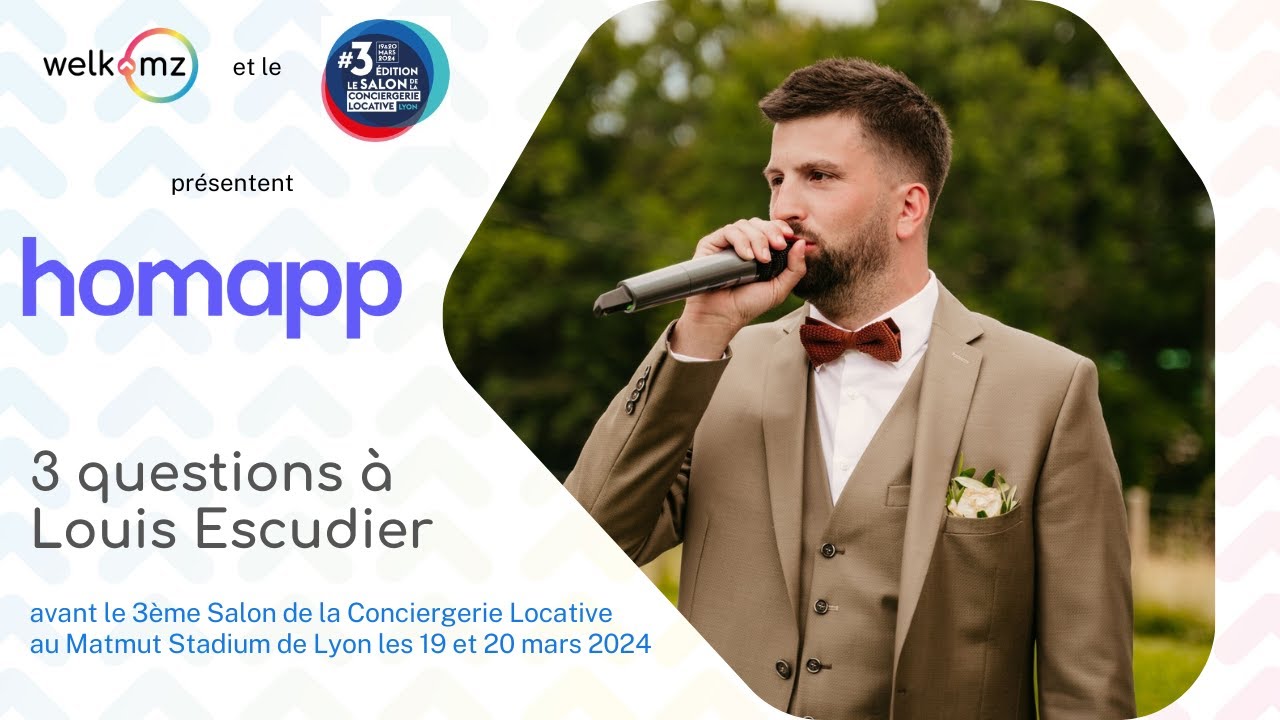 Interview Homapp - Partenaire Business Salon CLF Lyon 2024 - YouTube