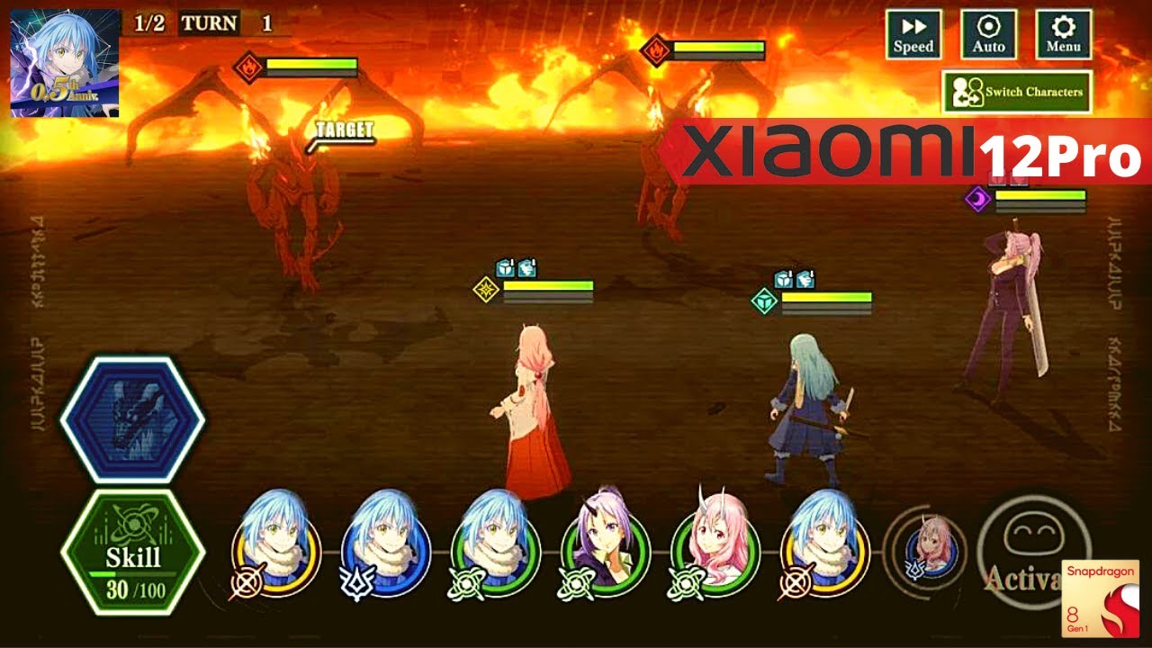 SLIME - ISEKAI Memories | JRPG | Android Gameplay | Xiaomi 12 Pro 12/ ...