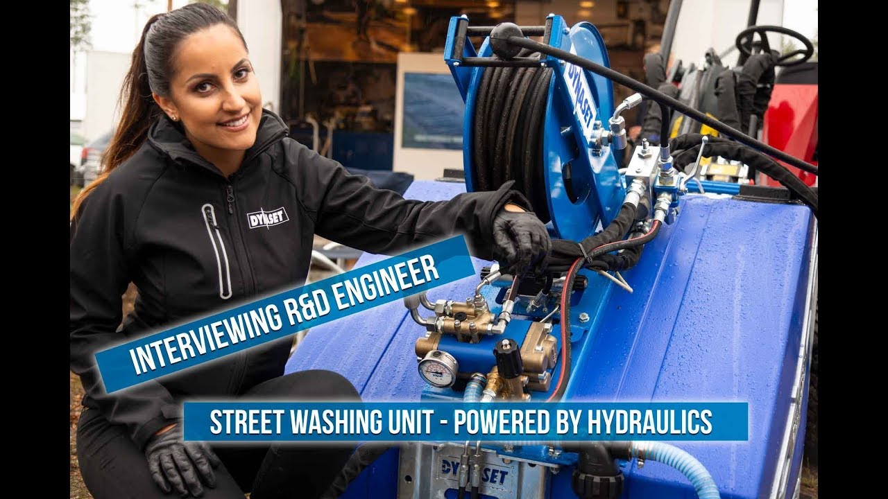 High Pressure Street Washing Unit with Optimized Water Consumption ...