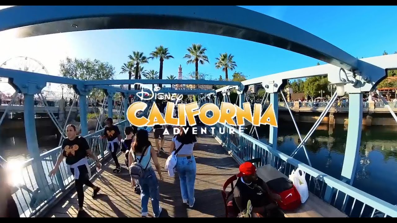 California Adventure Park in Disneyland, 360 degree Footage, Insta360 ...
