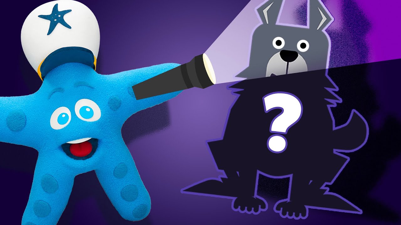 Spooky Shadows Halloween Song | Five Little Starfish! | On The Dock ...