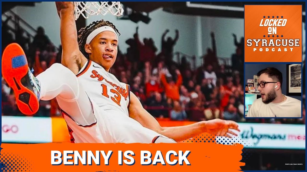 How Important Is The Return Of Benny Williams To Syracuse Basketball's ...