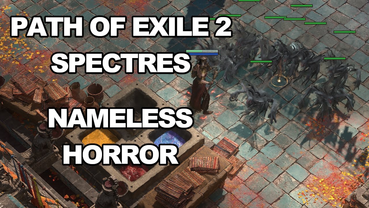 Path of Exile 2 Spectres 0.2.0 Nameless Horror - melee - YouTube