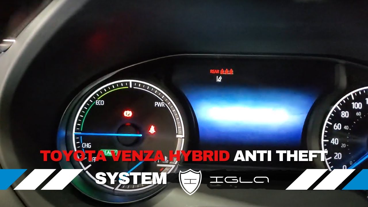Enhanced Security for Your 2023 Toyota Venza Hybrid with IGLA Anti ...