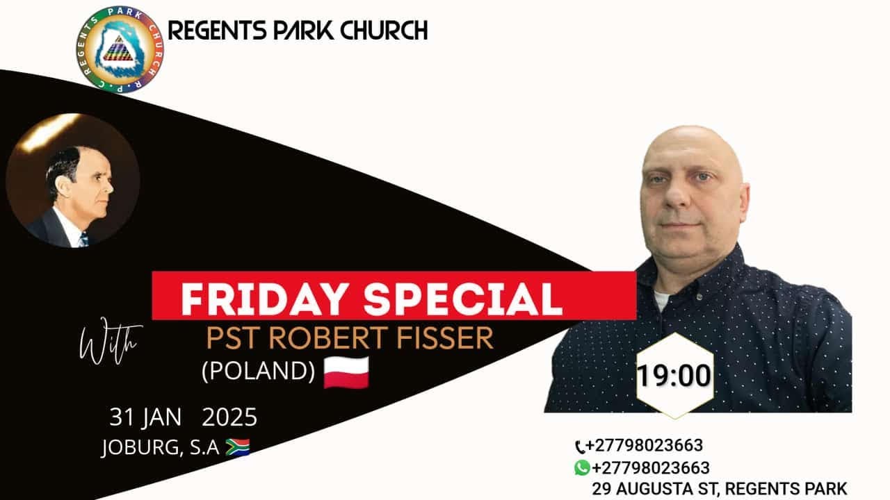 FRIDAY SPECIAL SERVICE | PST ROBERT FISSER( POLAND )| 31-01-25 - YouTube