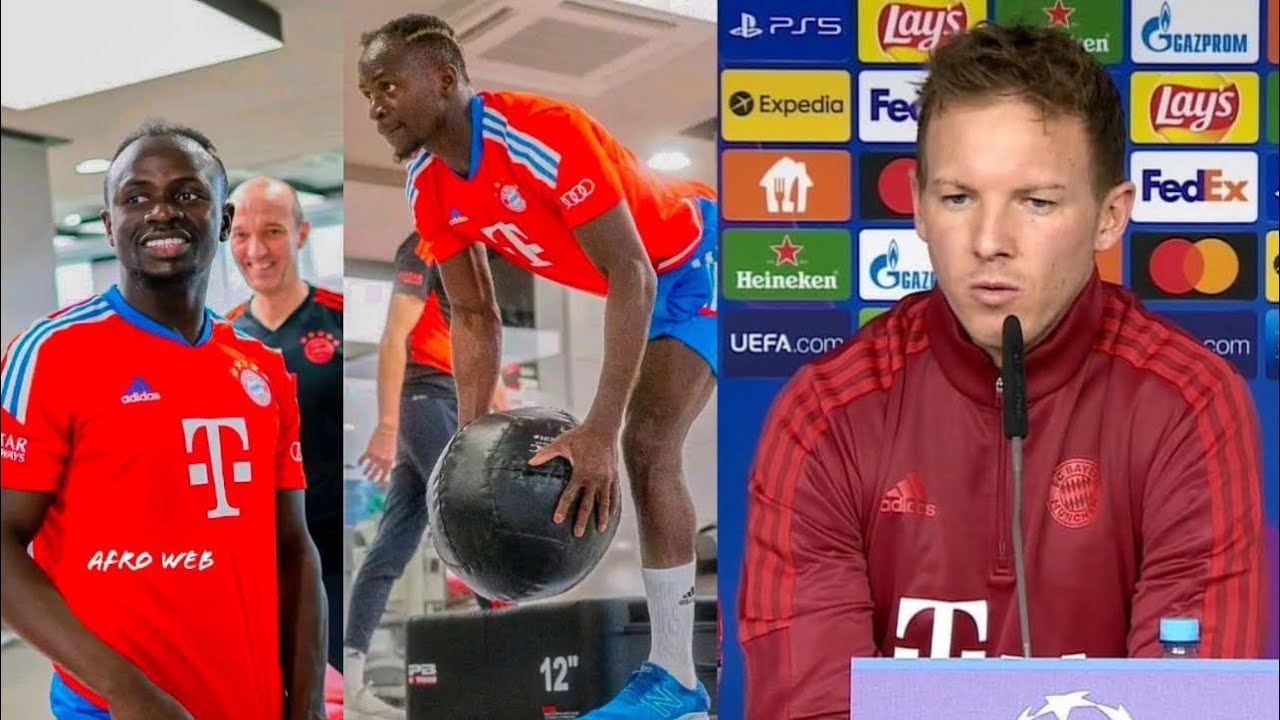 Le coach du Bayern donne des infos sur la Blessure de SADIO MANE ...
