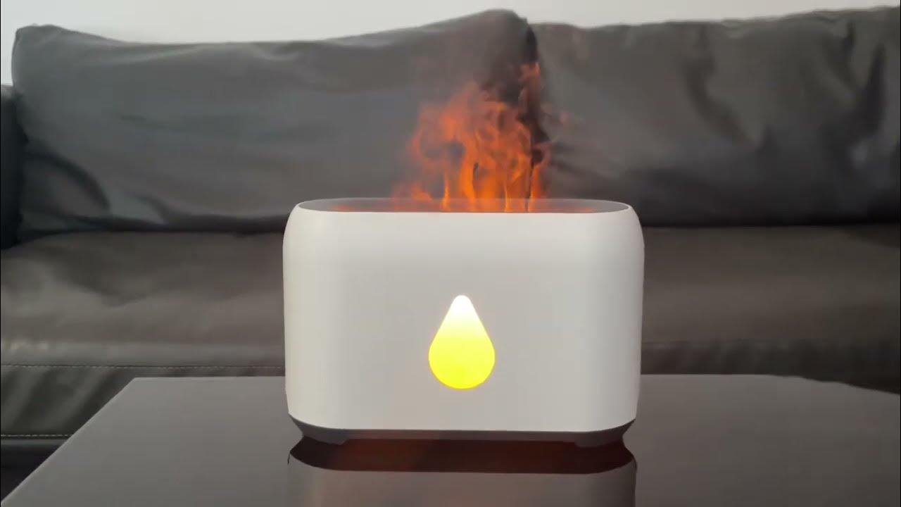 Увлажнитель камин - YouTube