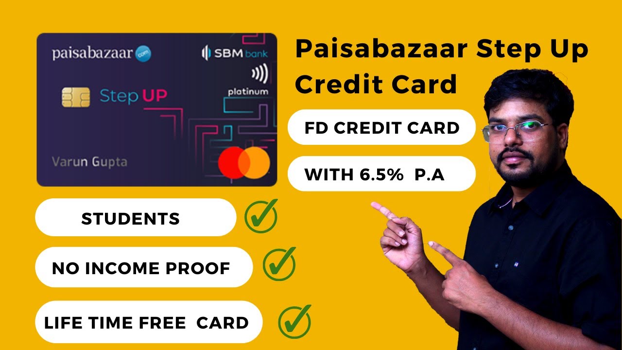 Paisabazaar Step Up Credit Card review in Hindi | Lifetime free credit ...