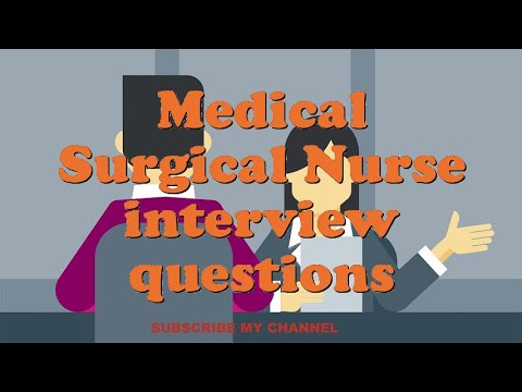 Medical Surgical Nurse interview questions - YouTube