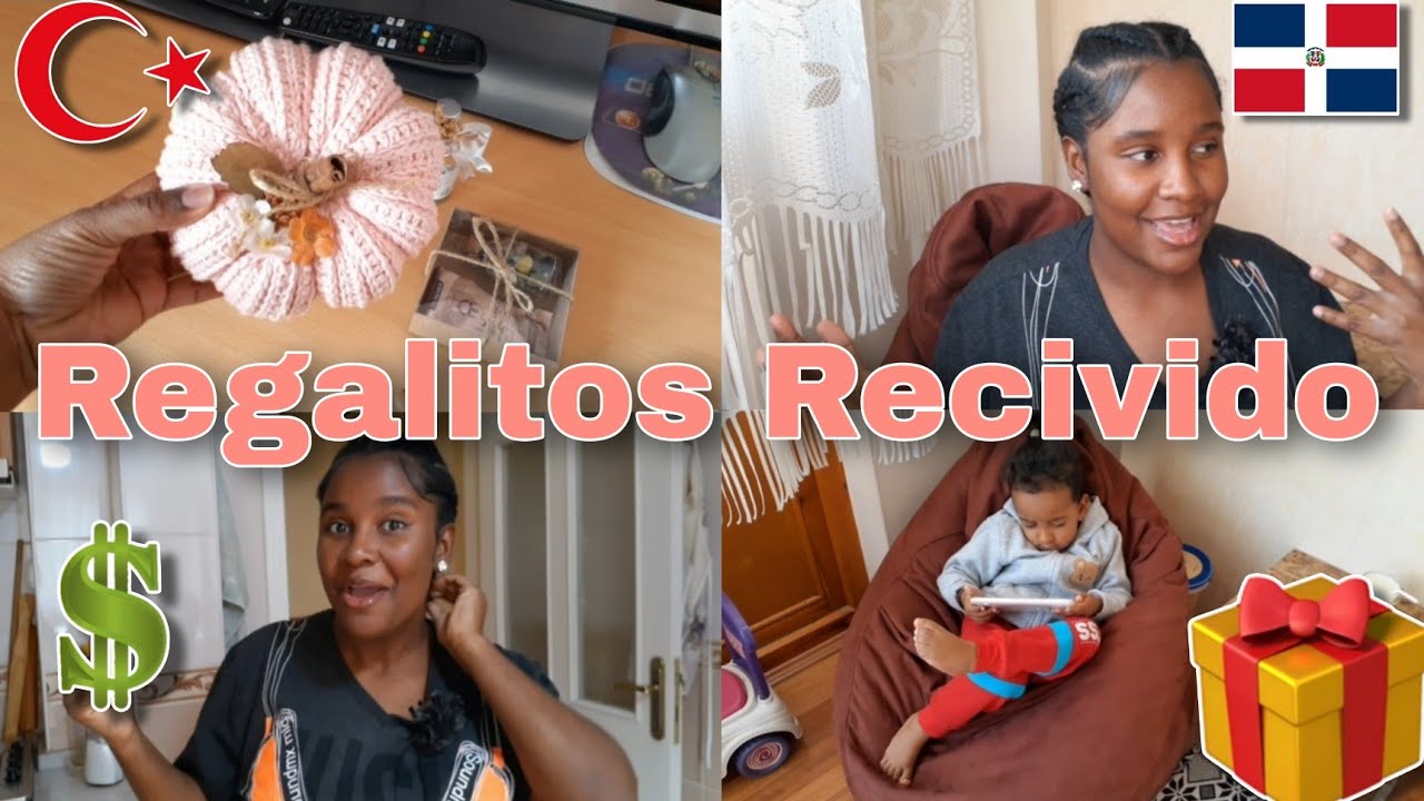 🛍Regalos Recibido/Tejido A🎃Mano/😊Muy Asombrada/Muchas 😘Gracias ...