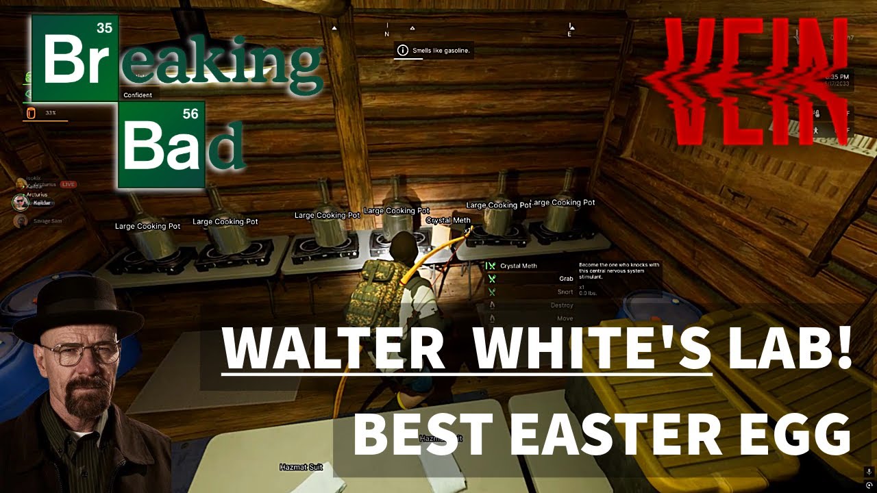 Breaking Bad Easter Egg: Walter White's Lab in VEIN - YouTube