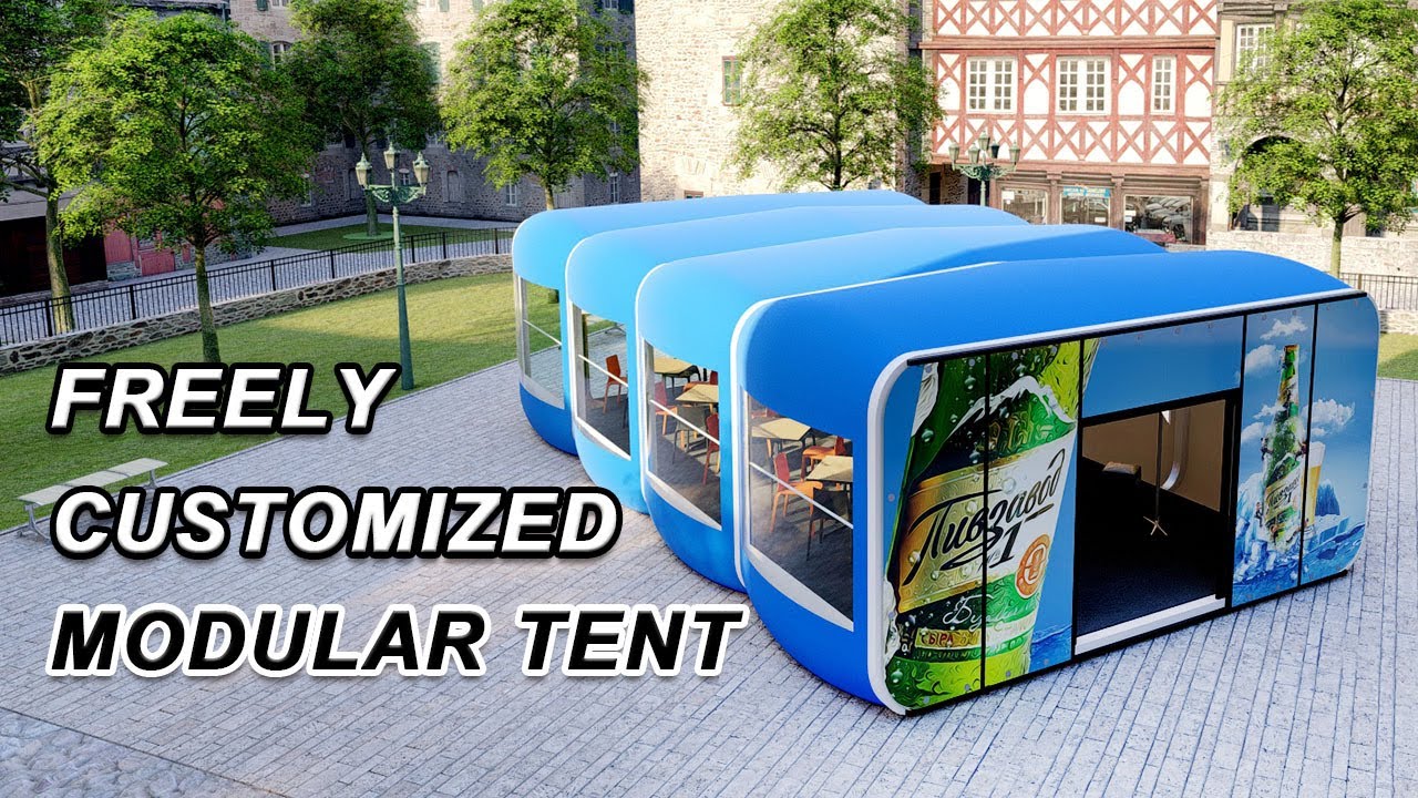 Modular Box | Portable Capsule House | Aluminum Modular Tent_Liri Tent ...