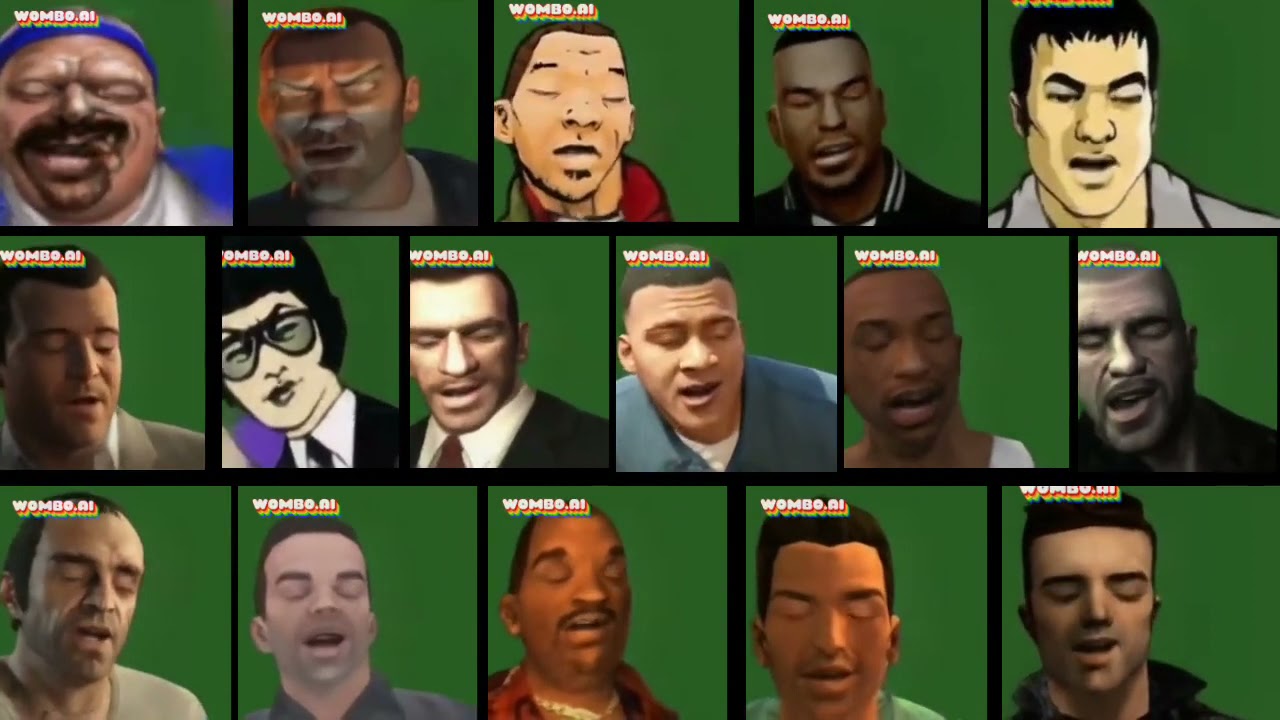 Every GTA Protagonist Singing What is Love (REVERSE) - YouTube