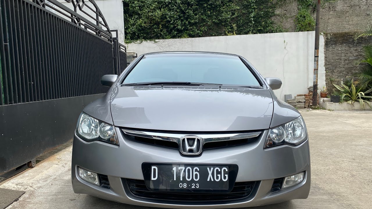 Honda civic fd 1.8 at 2007 super mulus full ori civic batman - YouTube