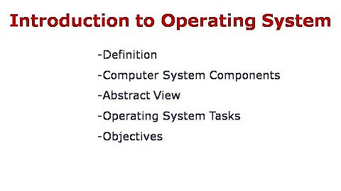 Operating Systems - YouTube