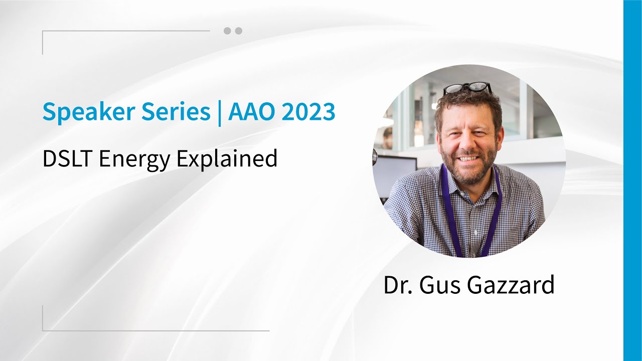 DSLT Energy Explained with Prof. Gus Gazzard - YouTube